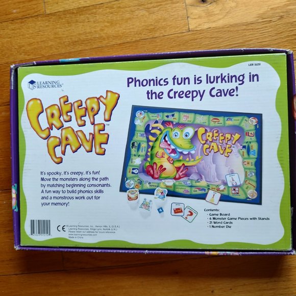 Learning Resources | Toys | Creepy Cave Consonant Matching Game By ...